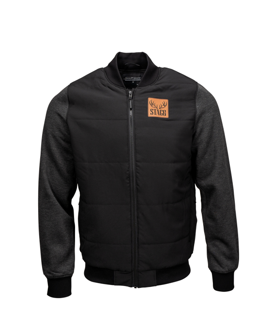 Stagg Black Bomber Jacket – Buffalo Trace Distillery