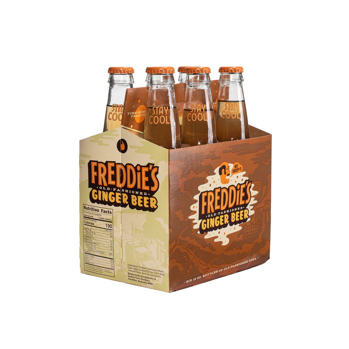 Buffalo Trace Freddie's Ginger Beer Case - 24 Bottles – Buffalo Trace ...