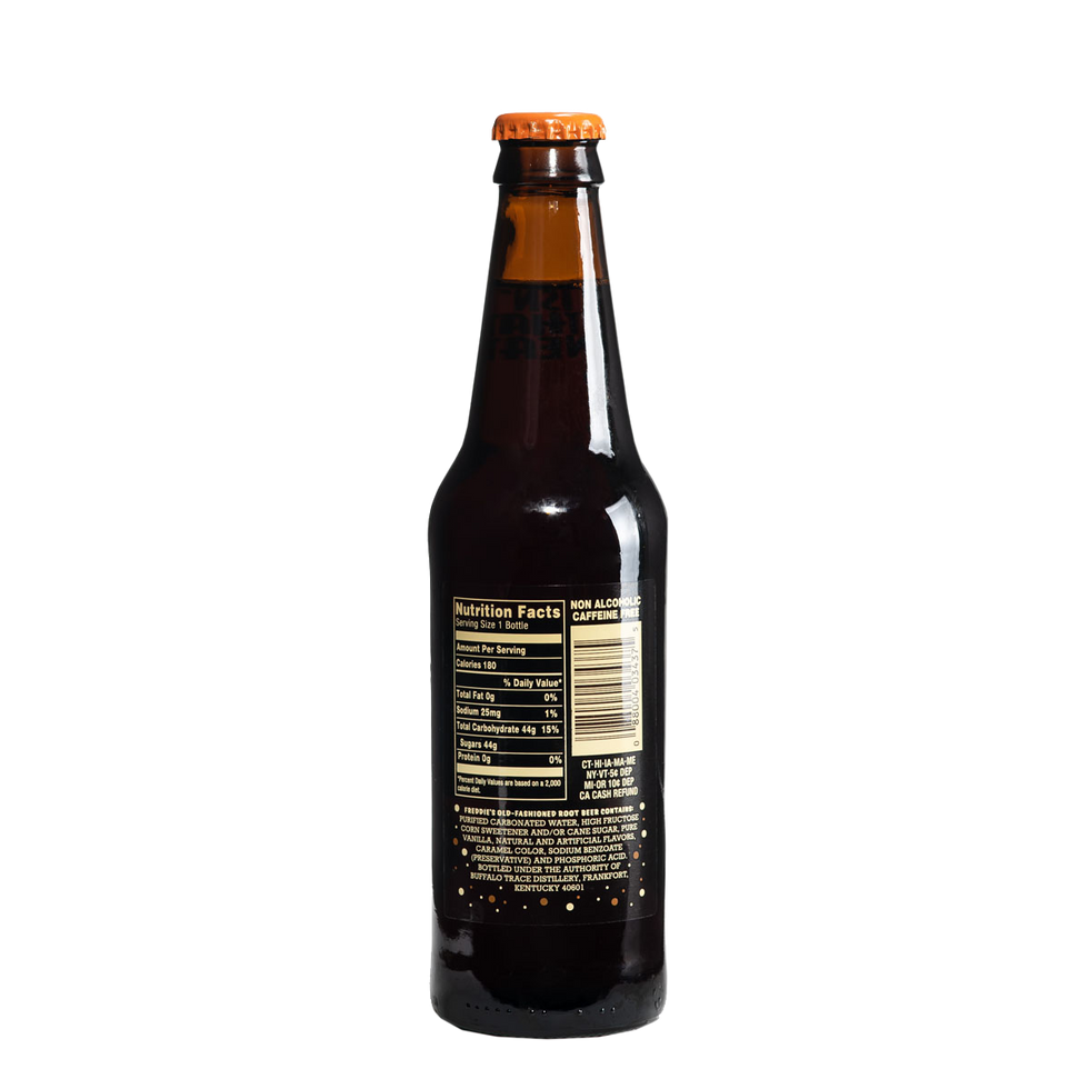 Freddie's Old-Fashioned Root Beer - 24-Bottle Case – Buffalo Trace ...