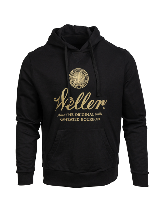 Weller Black & Gold Bourbon Logo Hoodie – Premium Outerwear – Buffalo ...